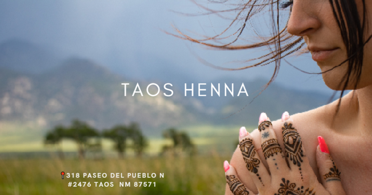 Taos Henna is a culmination of one mountain girl’s two greatest loves ...